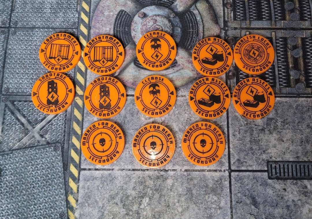 40k Compaitable Pariah Nexus - Secondary Tokens - Etsy