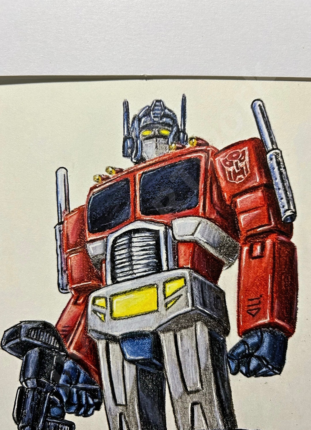 Artprint: Optimus Prime Transformers - Etsy