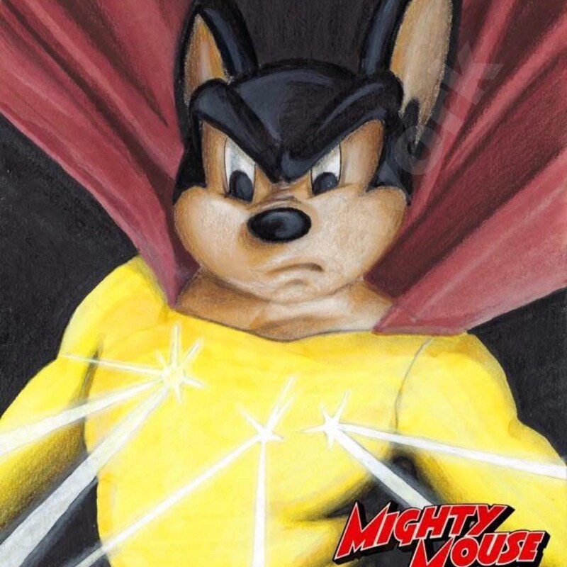Mighty Mouse - Etsy