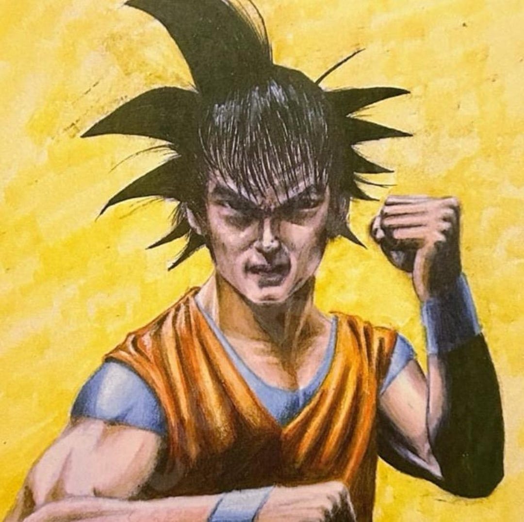 Artprint: Goku Signed Print - Etsy