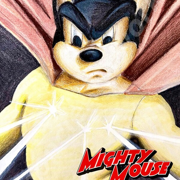 Mighty Mouse - Etsy
