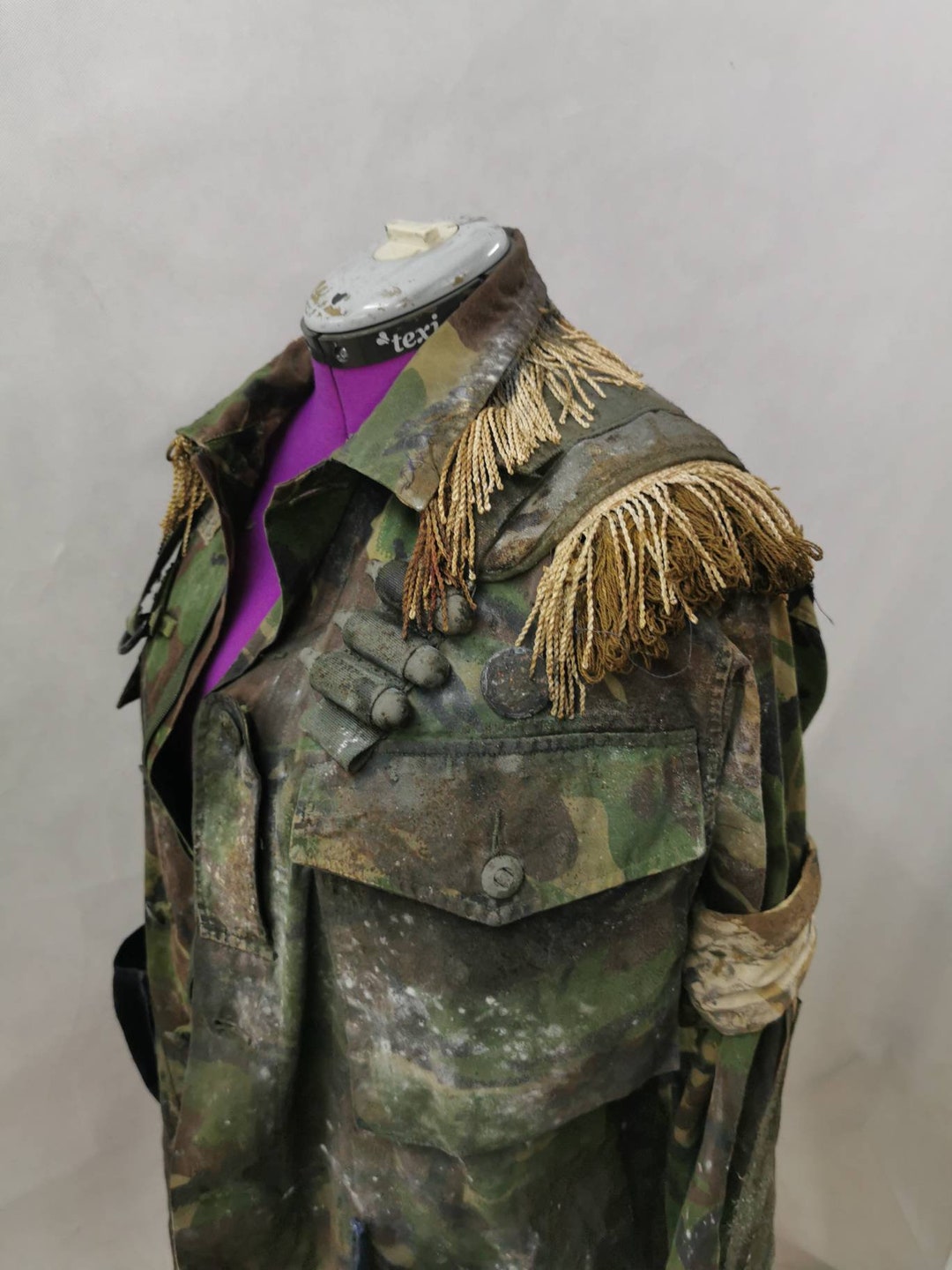 Military Jacket Wasteland Warrior Postapocaliptic Custom - Etsy