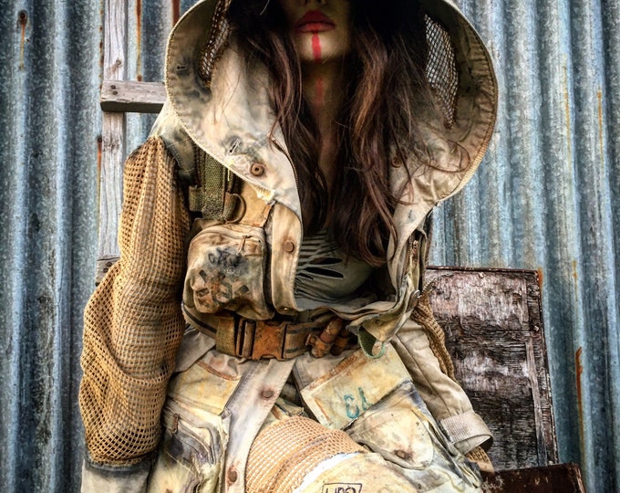 Postapocaliptic Coat - Wasteland Warrior - Cyberpunk - Diuna - Cosplay ...