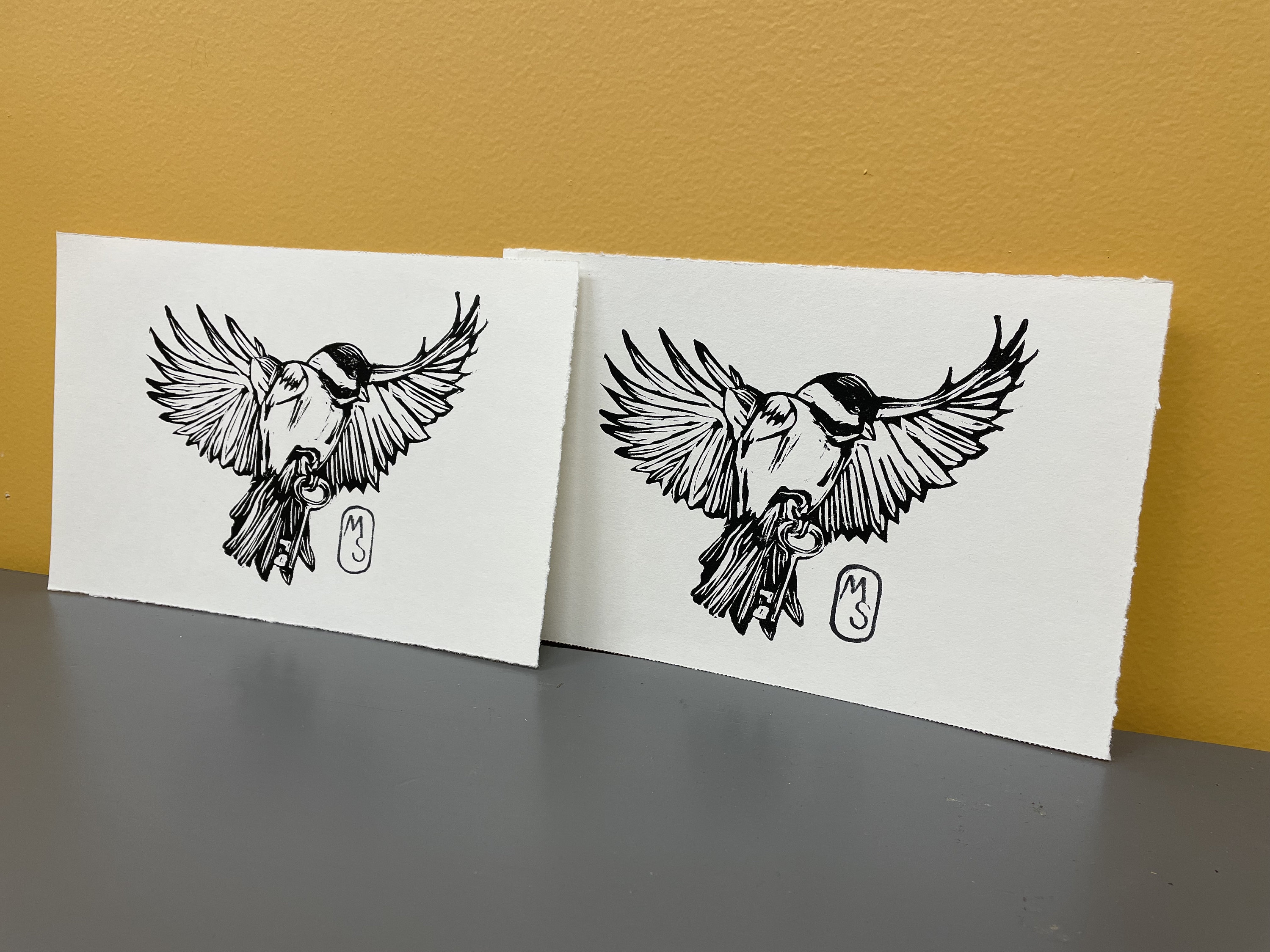 Flying Chickadee Print, Chickadee Print, Chickadee Art, Chickadee Bird ...