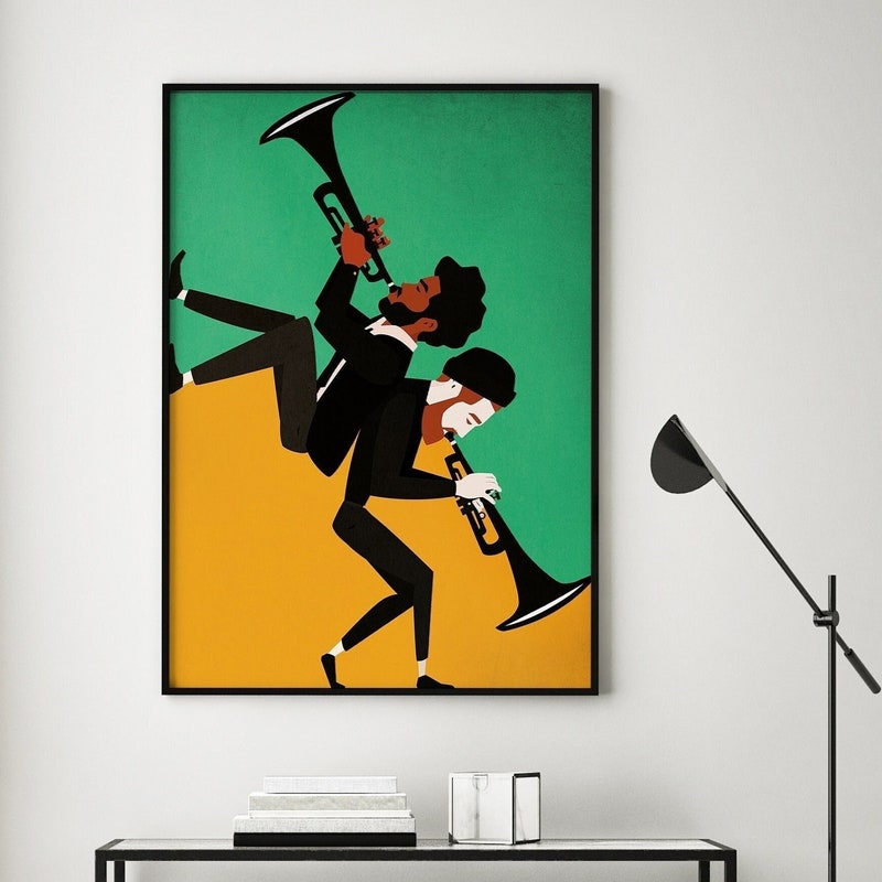 Modern Art Poster - Etsy