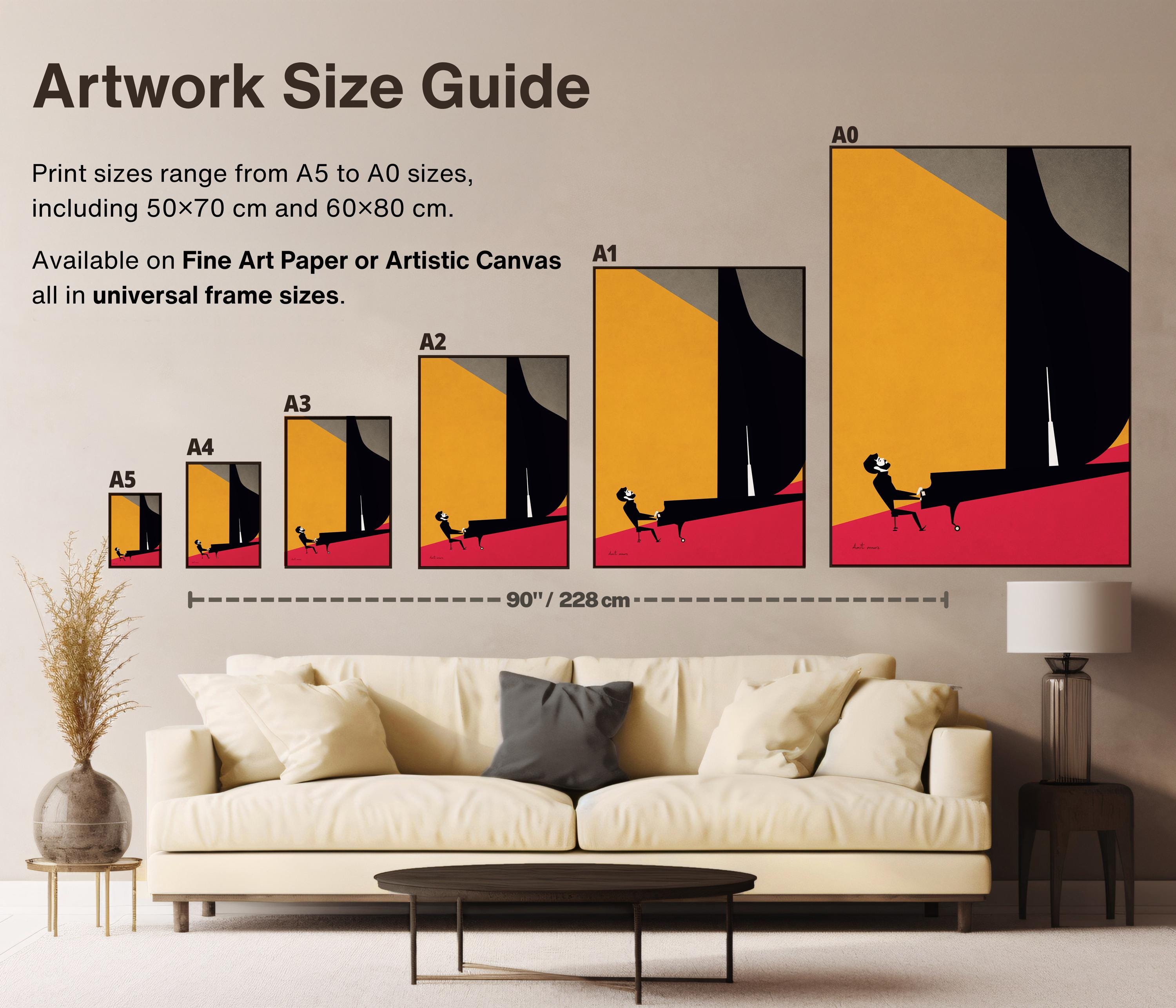 Animated Musical Instrument Print Set: Retro Music Classroom Decor - Etsy