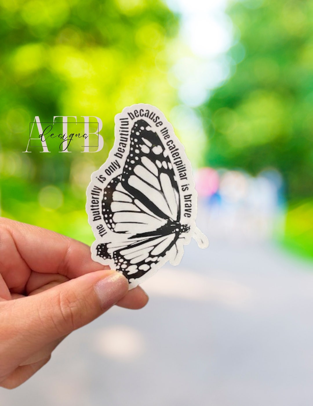 Butterfly Sticker Monarch Butterfly Monarch Stickers - Etsy