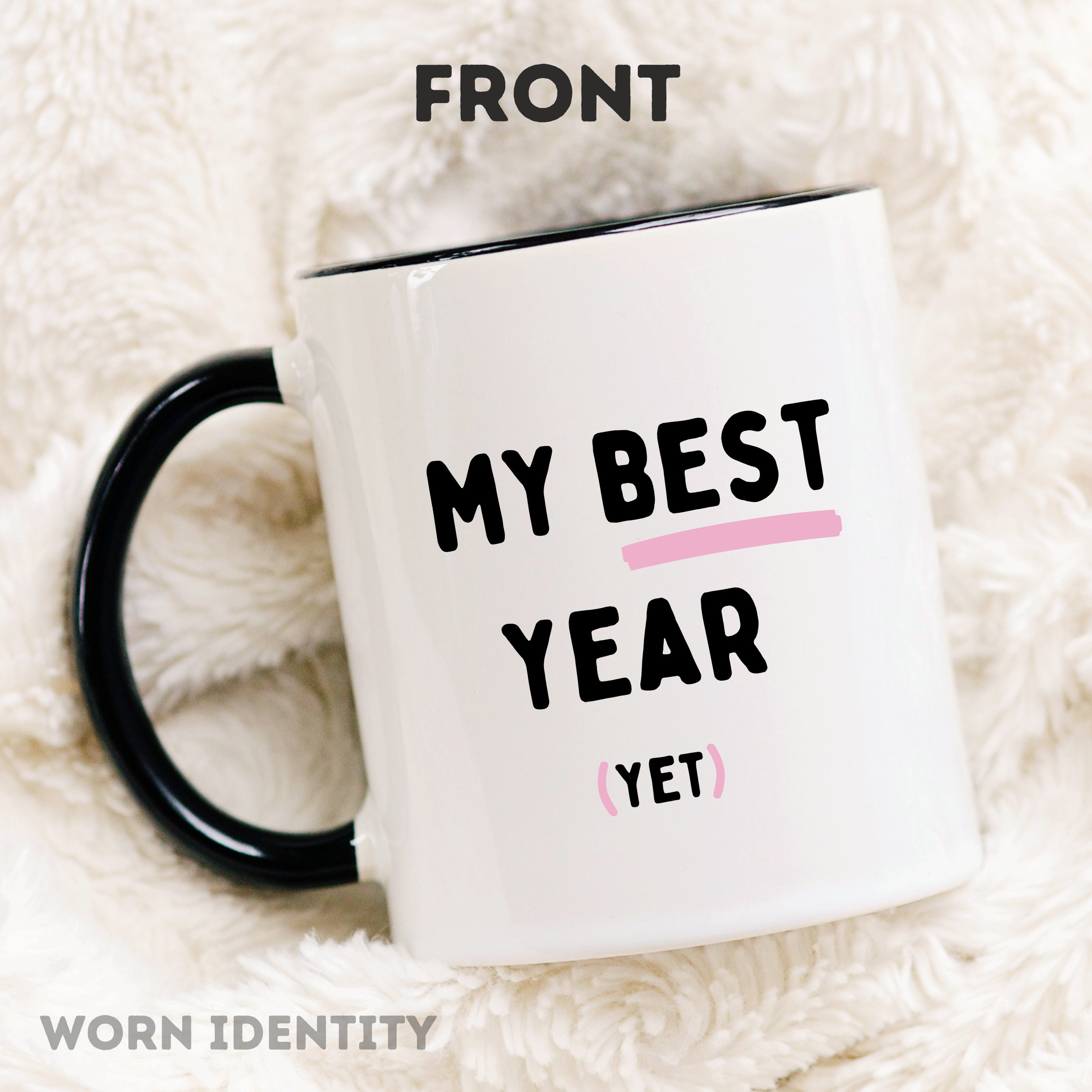 Motivational Coffee Mugs, Positive Affirmations Mug, New Year Gift ...