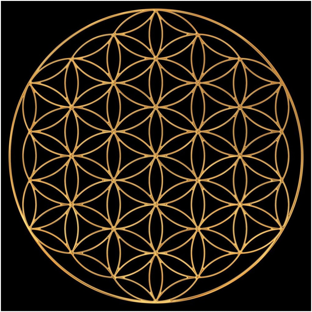 Sacred Geometry Symbol, “flower of Life” Design, Remarkably Refined ...