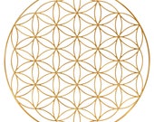 Sacred Geometry Symbol flower of Life Design Remarkably - Etsy