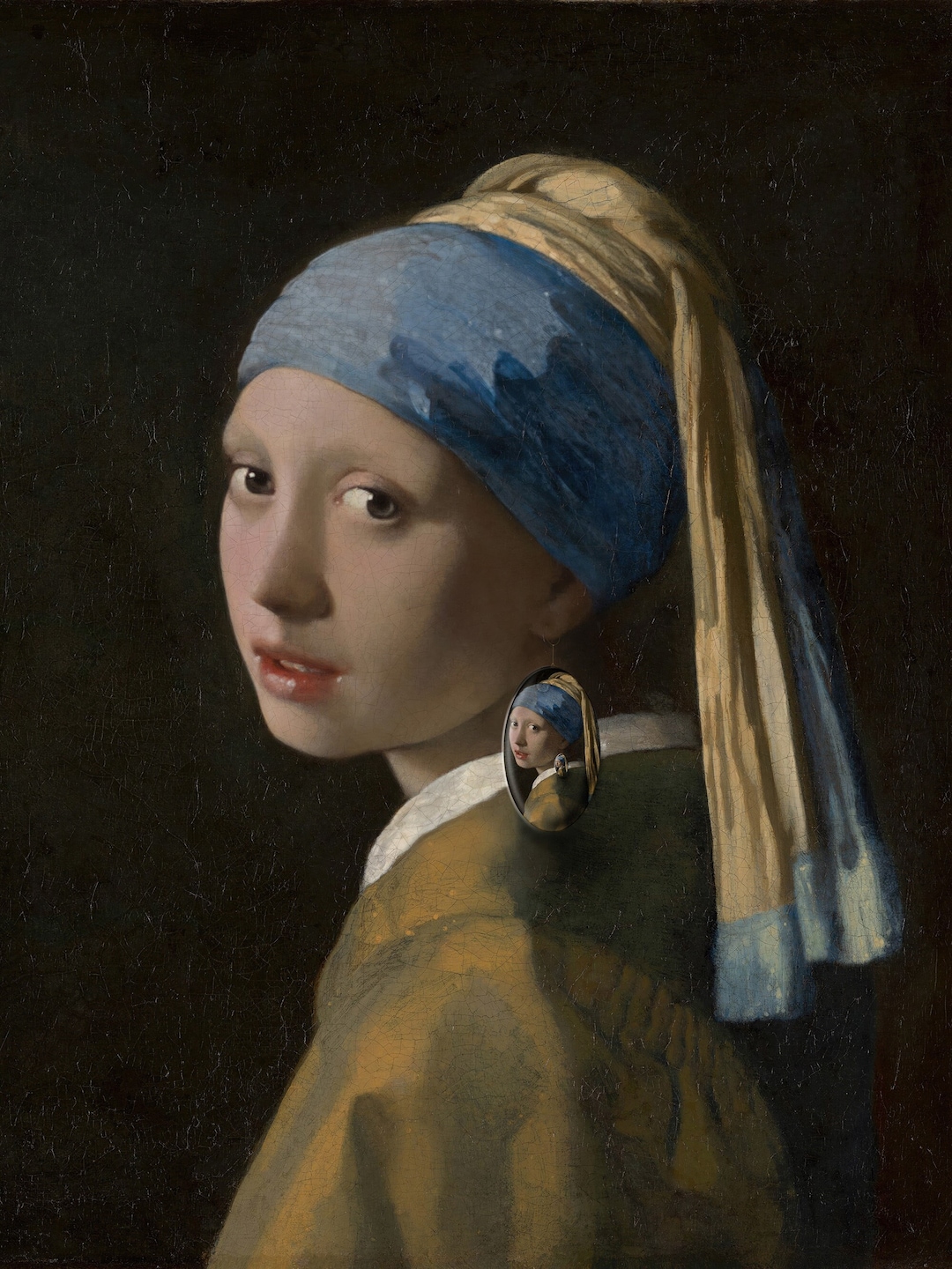 Girl With Pearl Earring Meets Escher and Droste in a Fractal Space ...