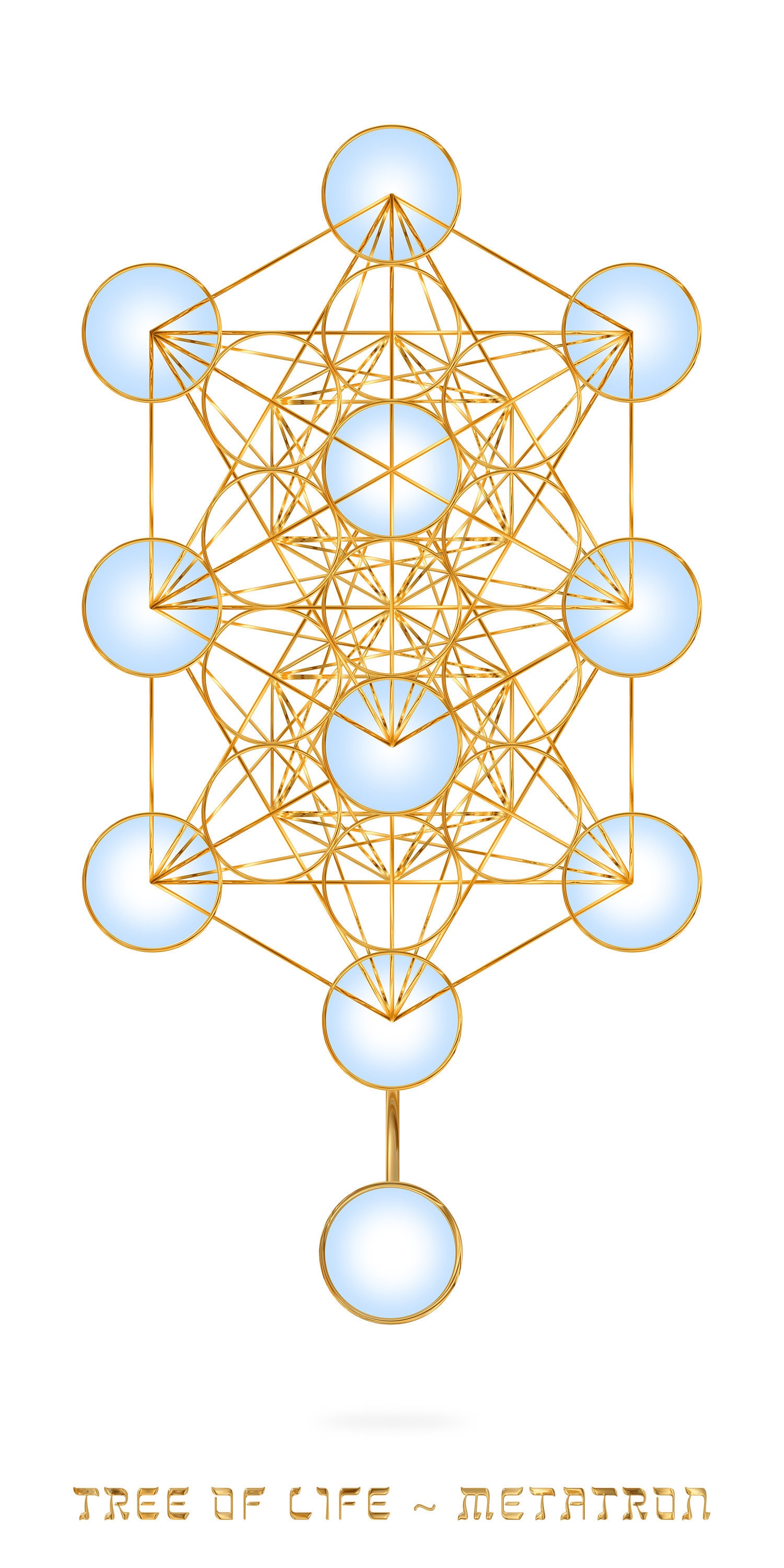 Tree of Life and Metatron Diagram in One Synergistic Representation ...