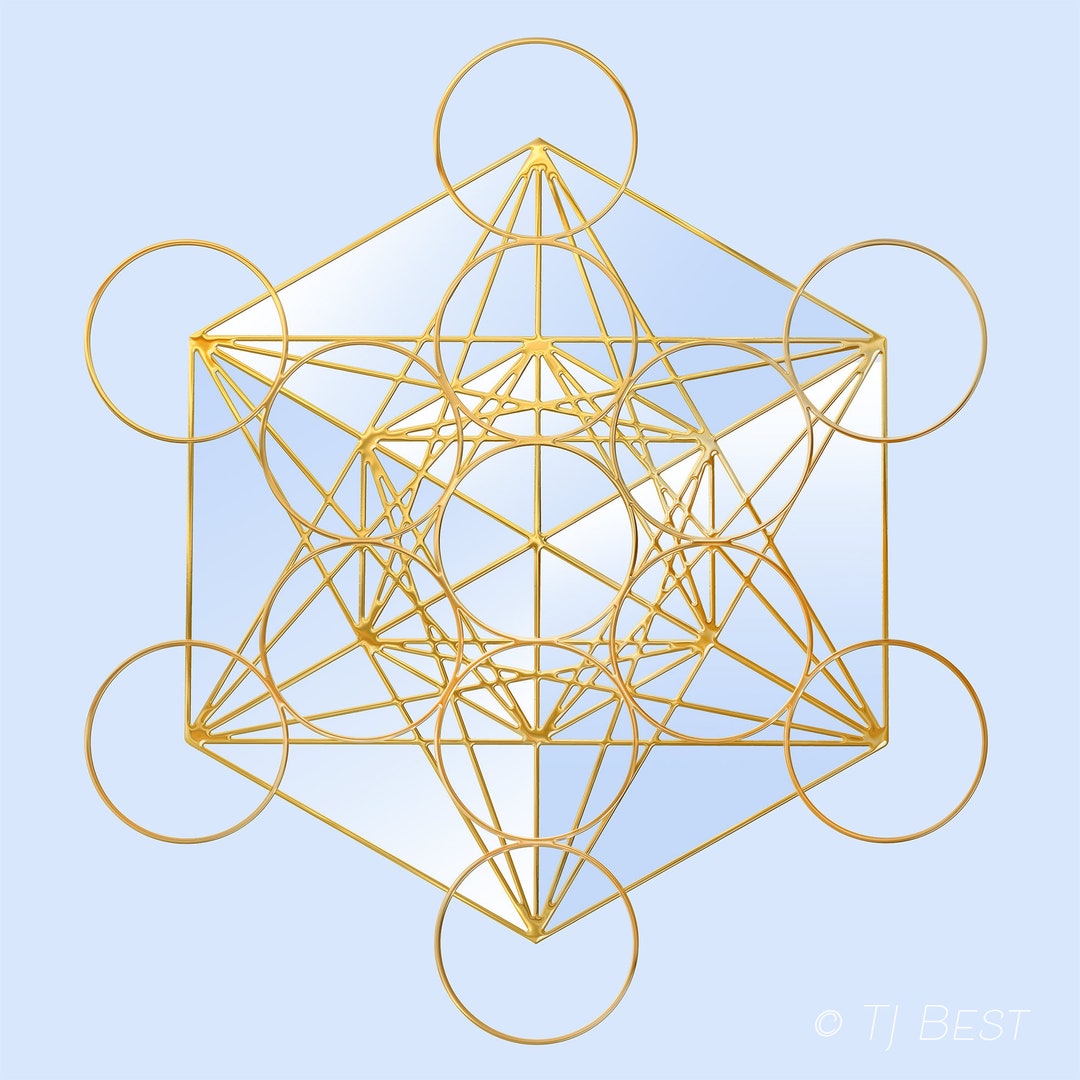 Metatron Cube, Sacred Geometry, Word-free Instrument of Contemplation ...