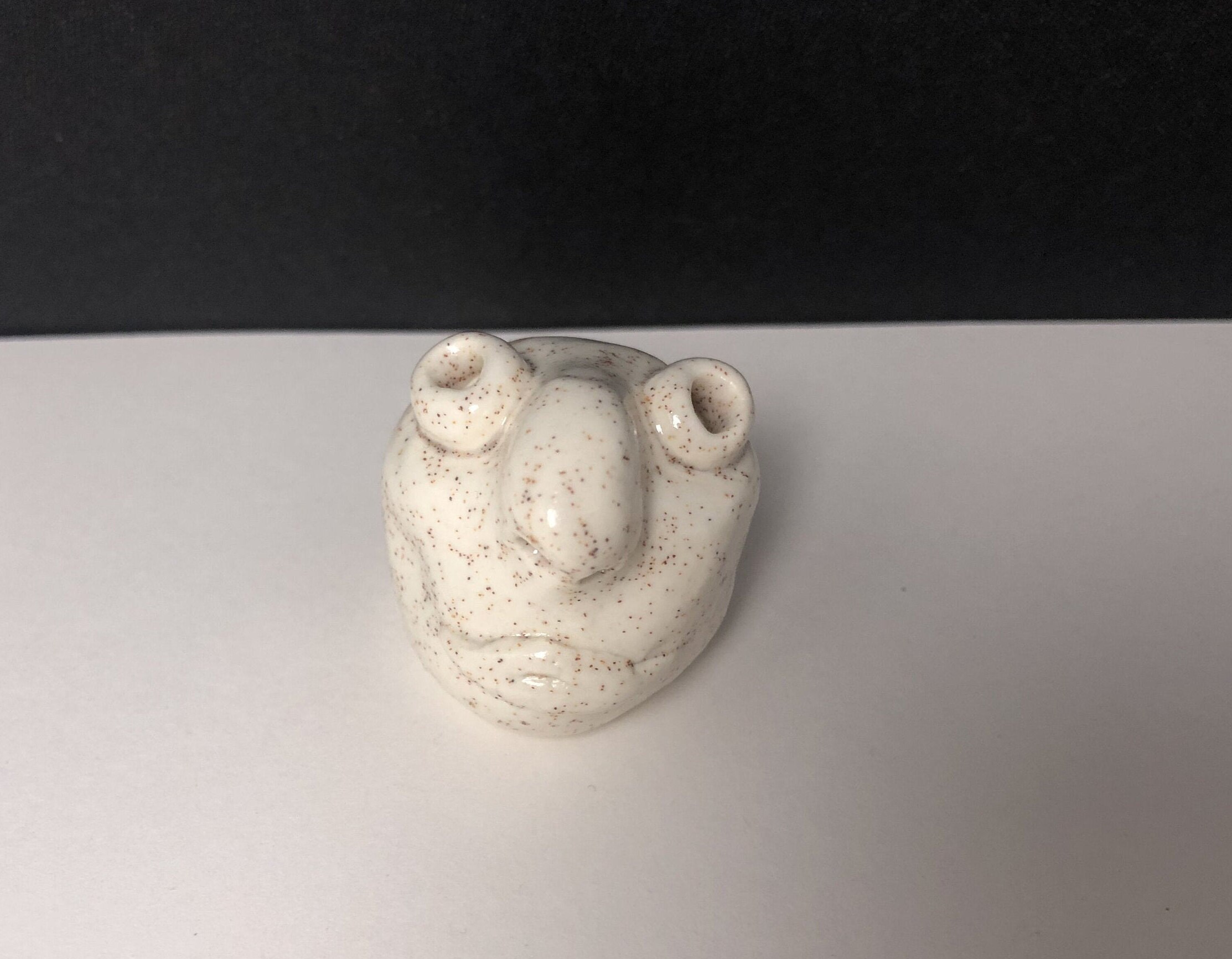 Little Pot Head, Ceramic Sculpture, Size Small - Etsy