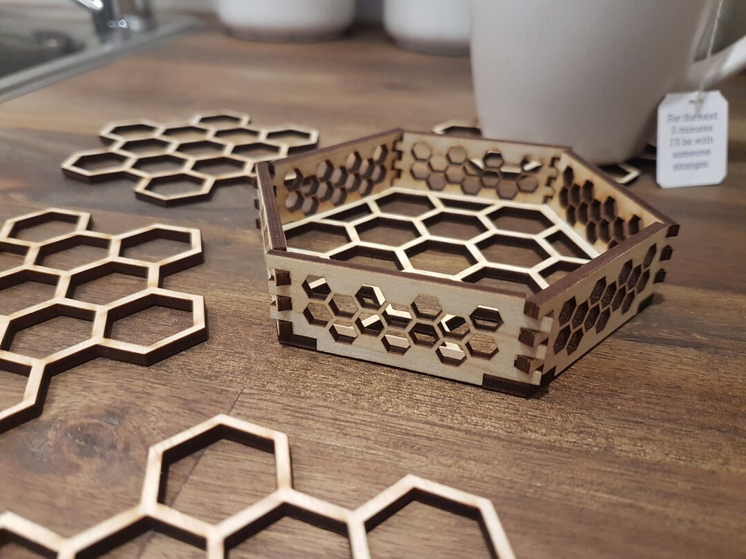 Drink Coasters Laser Cut Digital Files for Laser Cutting Hobby Vector ...
