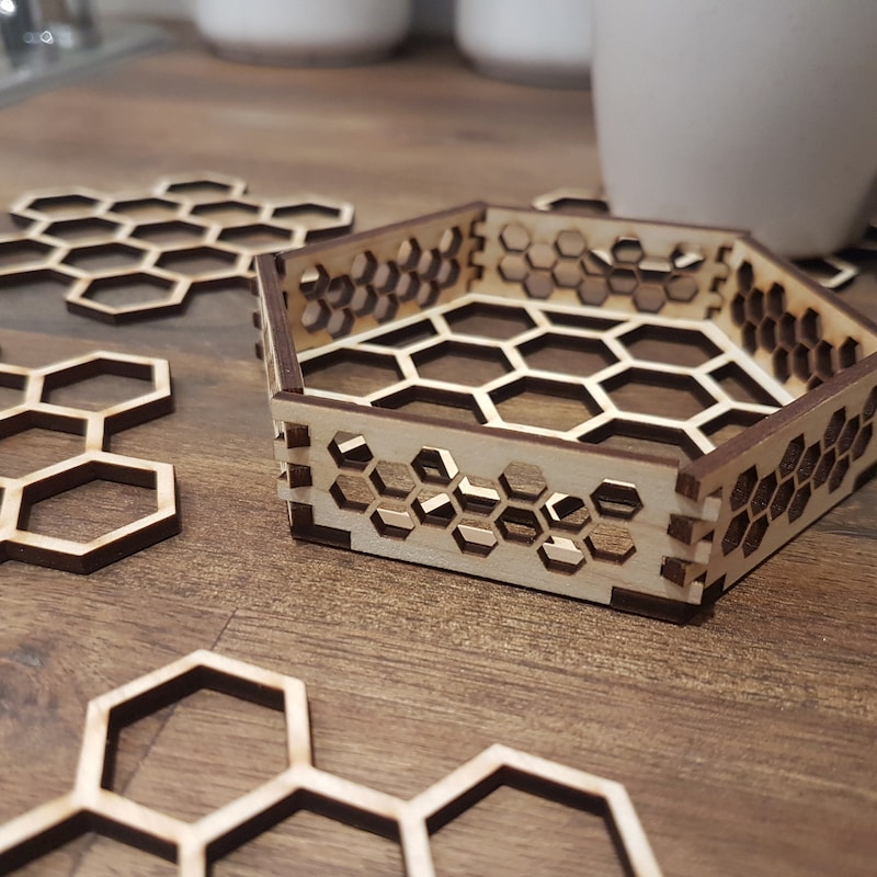 Laser Cut Coaster - Etsy