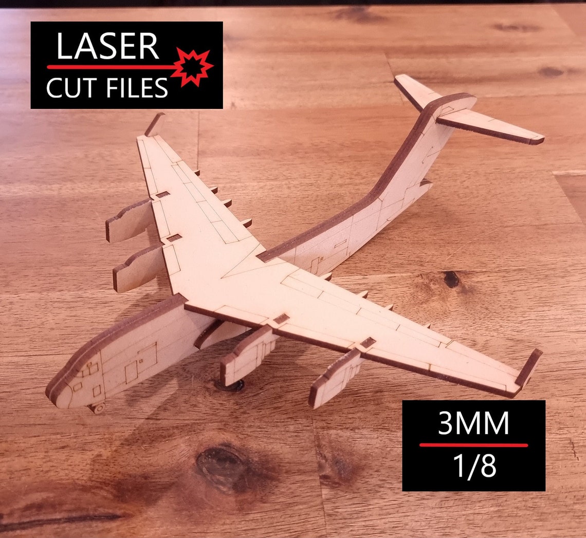 KC135 JET Laser Cut Plane Dxf Ai Svg Digital Files for Laser - Etsy