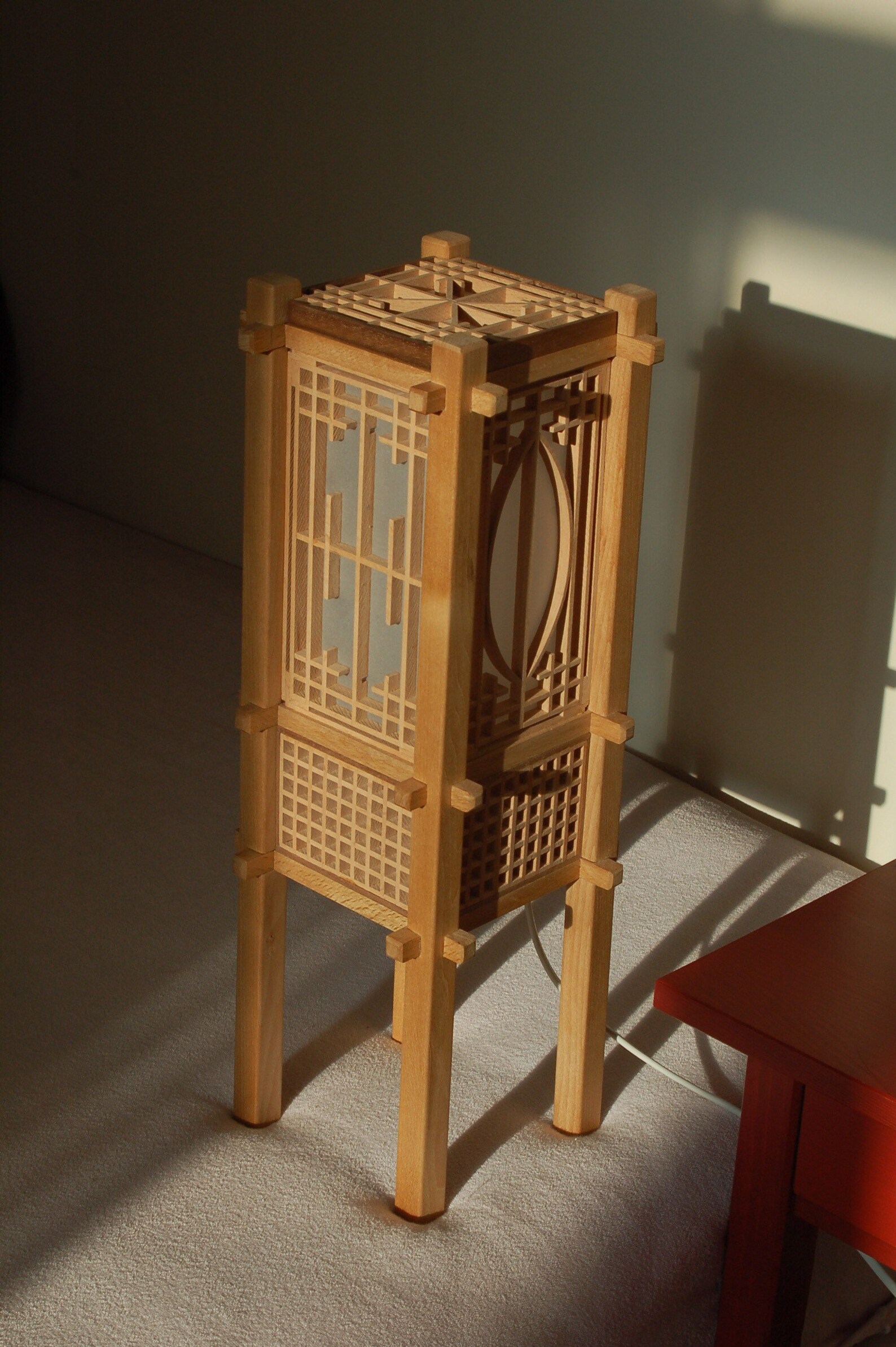 Kumiko Andon Lamp Decorative Lamp Lightning Accessory Gift - Etsy