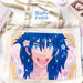 Happiness Canvas Tote Bag Anime Nostalgia Cute Anime Boy Anime Tote Bag ...