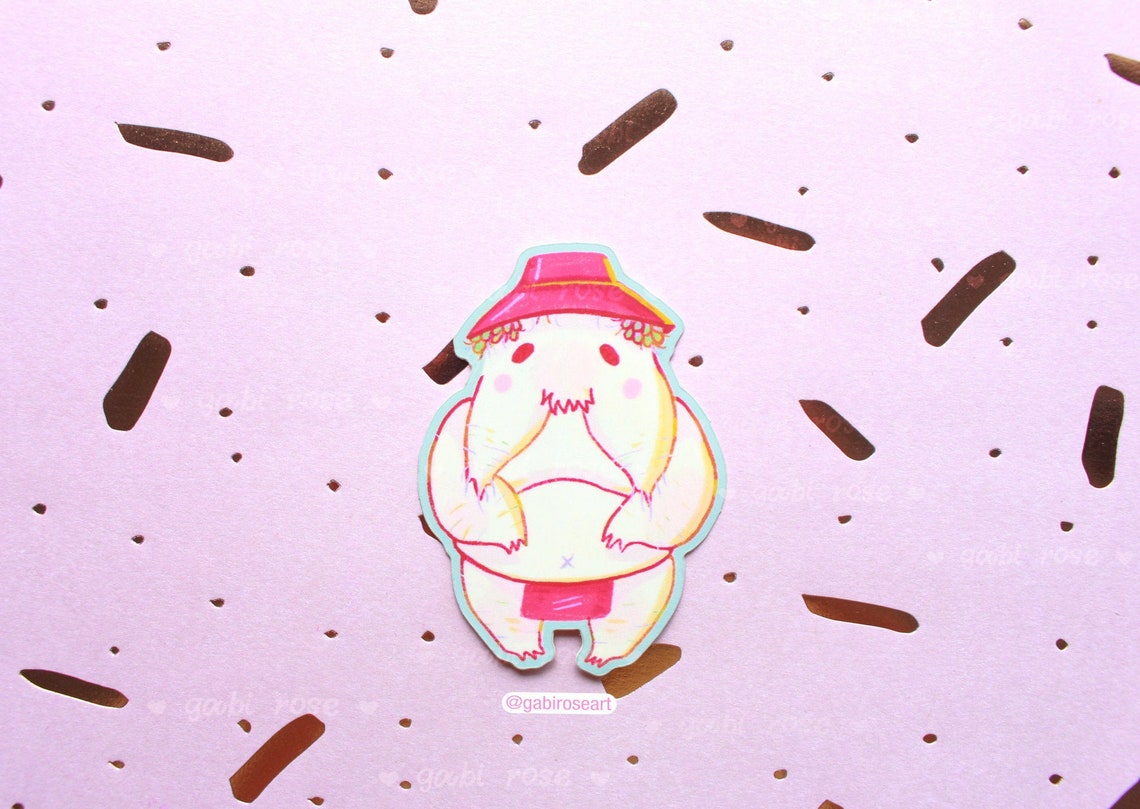Radish Spirit Sticker Anime Movie Stickers Fanart - Etsy