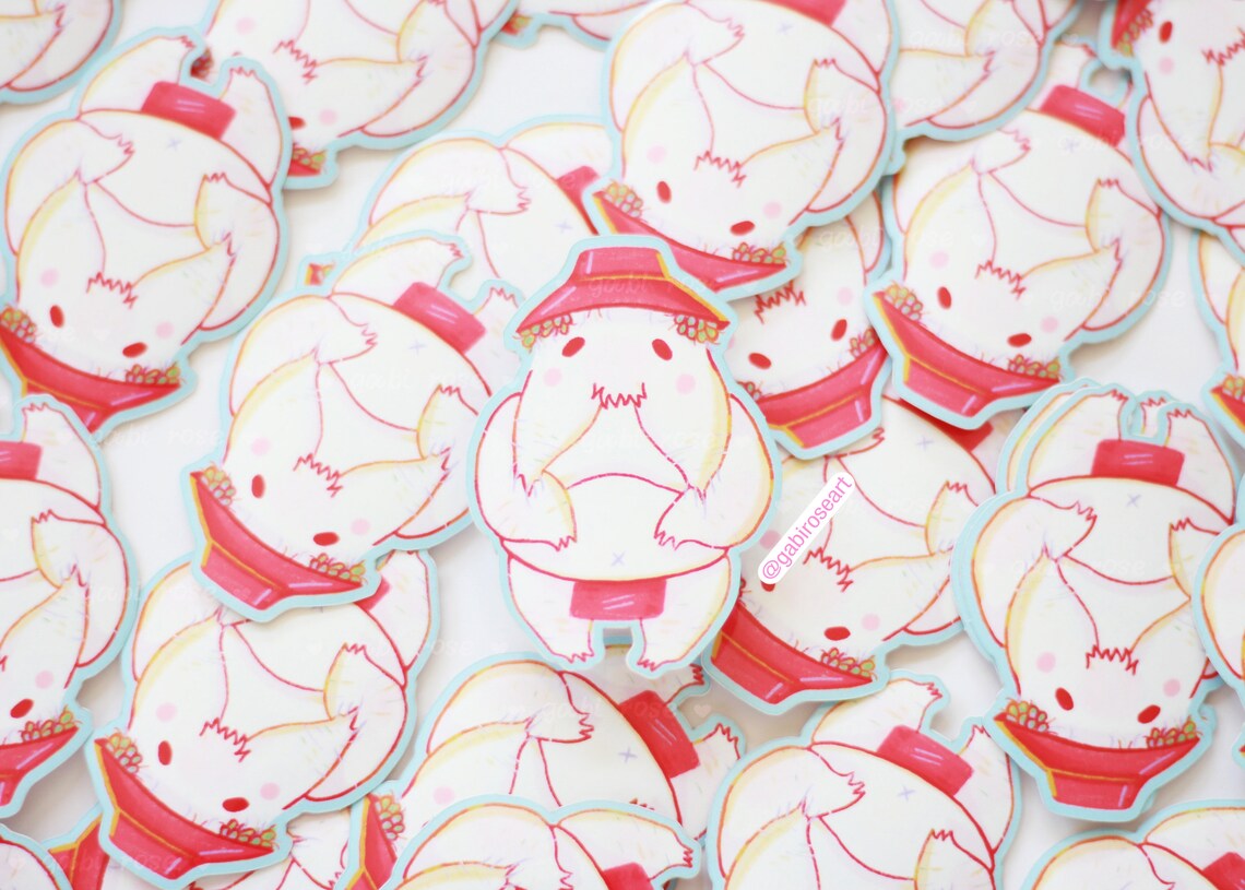 Radish Spirit Sticker Anime Movie Stickers Fanart - Etsy
