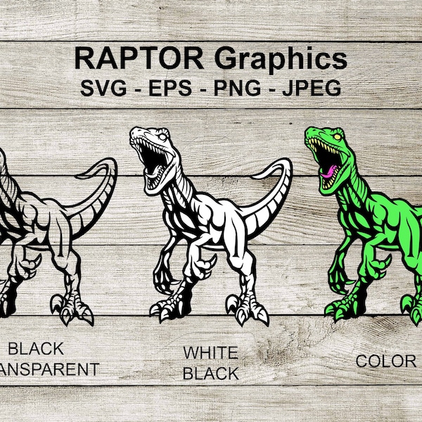 Raptor Svg - Etsy