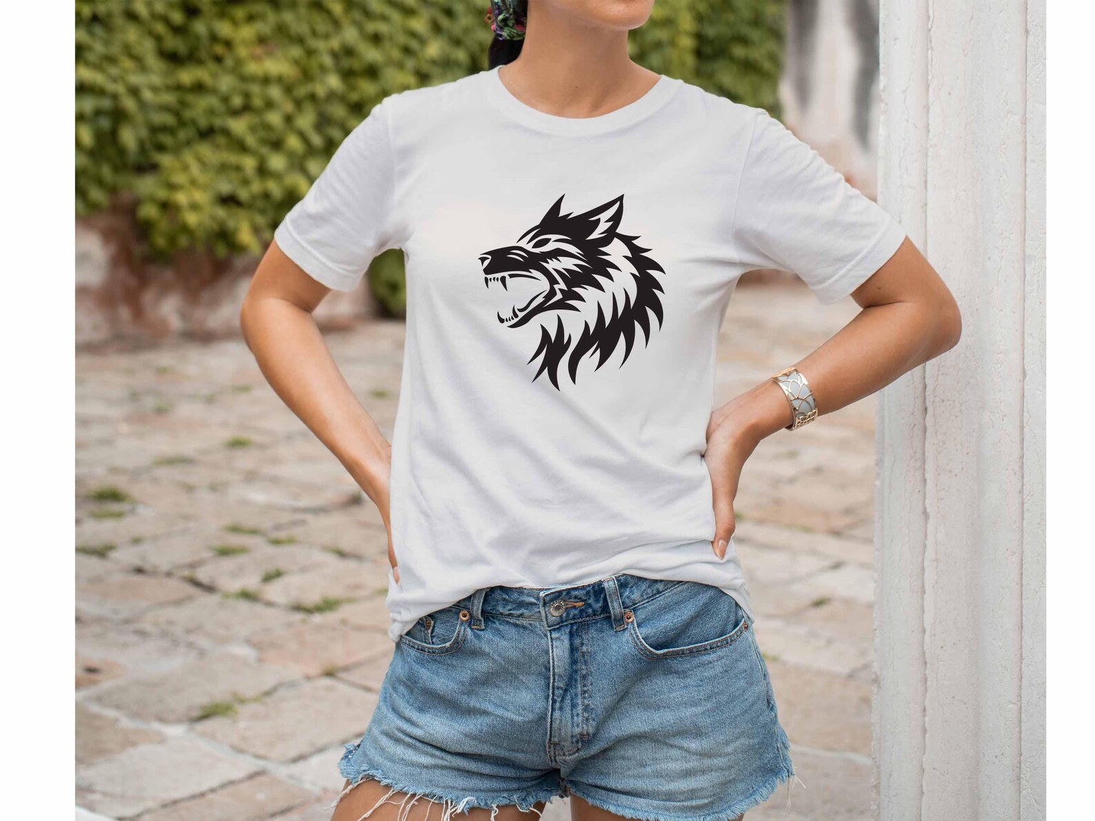 Growling Wolf Graphic, SVG, PNG, EPS, Cricut. Plotter. Vinyl Cutter ...