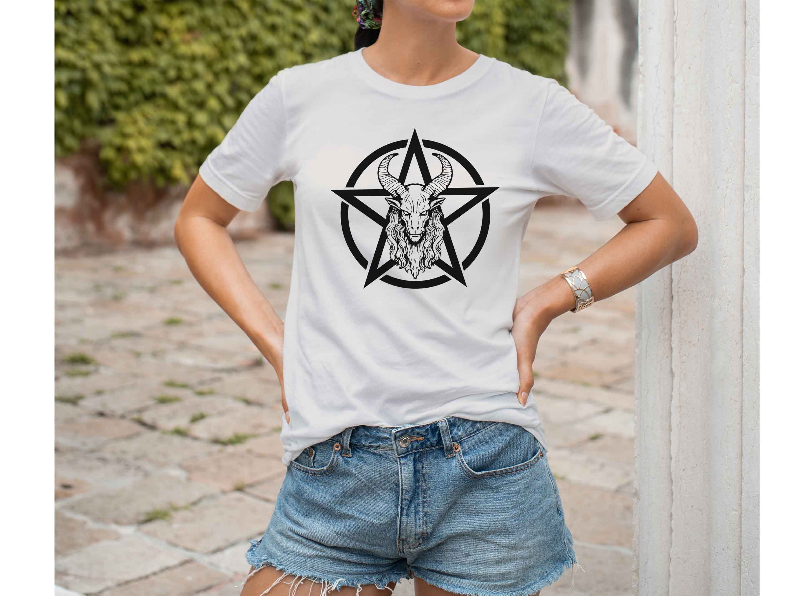 Goat Man, Demon, Baphomet, Pentagram, SVG, Vector Graphics - Etsy Australia