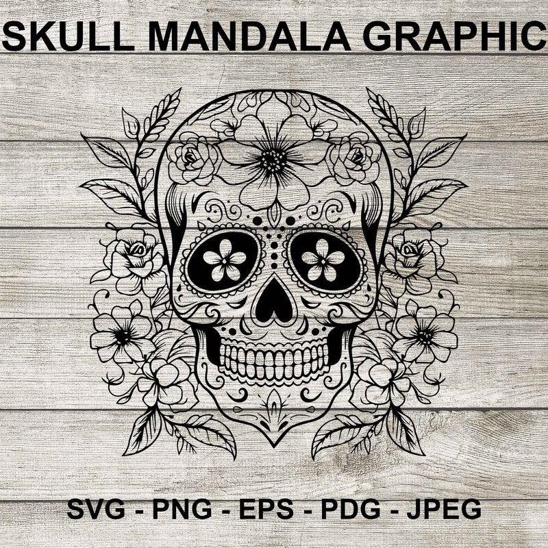 Day of the Dead Svg - Etsy