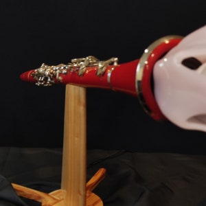 Clarinet Lamp, Handmade Hardwood Stand, New and Recycled - Etsy