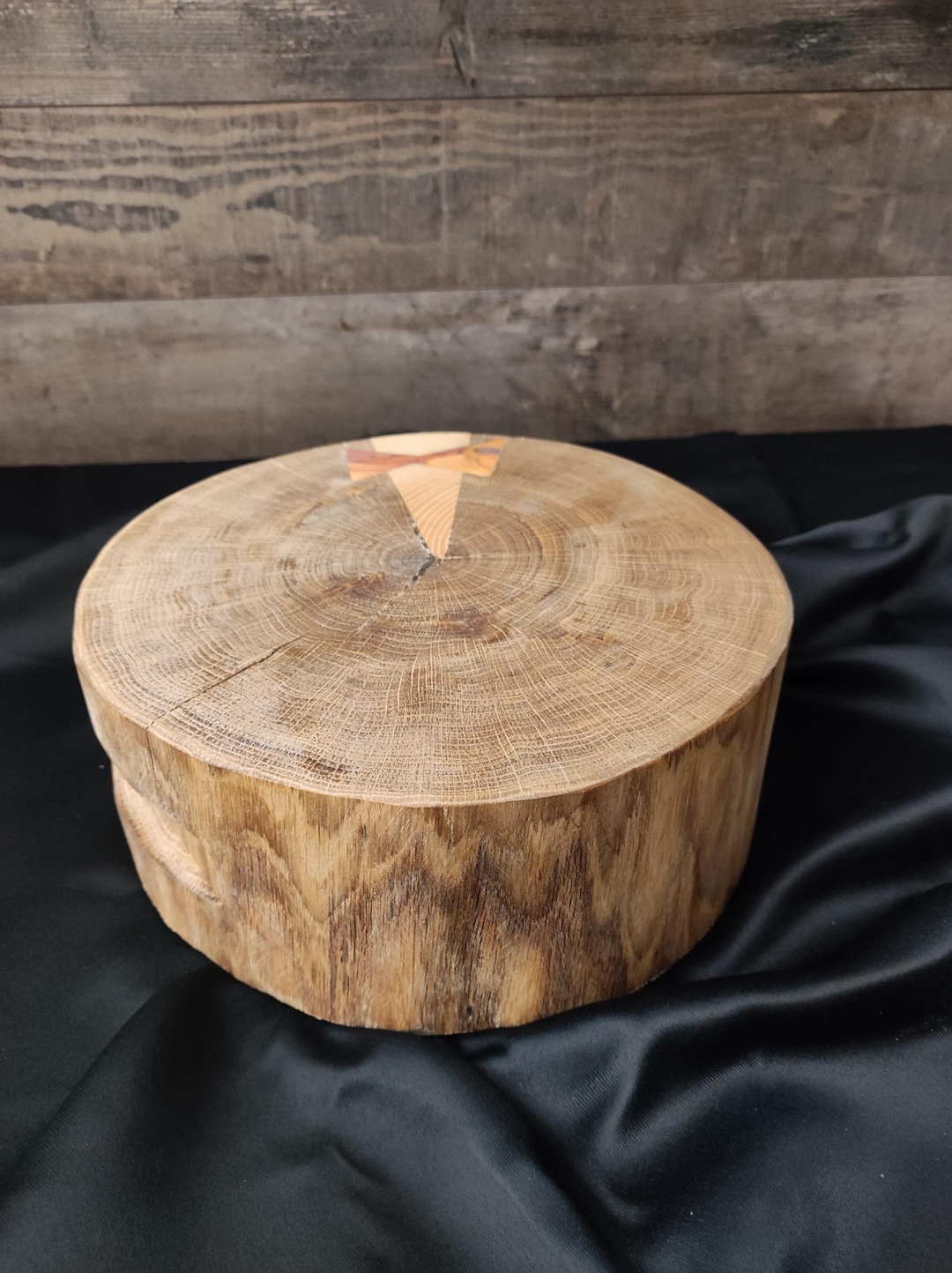 Double Sided Cutting Board, Butcher Block. Solid Oak With a Wooden ...