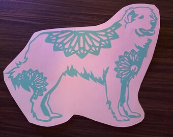 Great Pyrenees Decal | Etsy