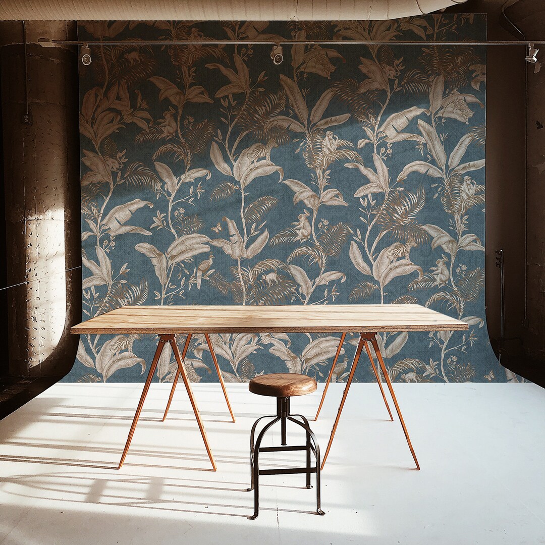 Darwin Tropical Wallpaper, Wall Mural, Peel and Stick, Self Adhesive ...