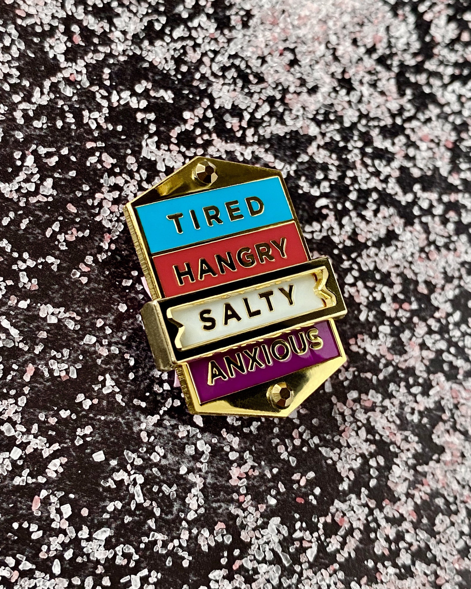 Mood Picker Sliding Enamel Pin | Etsy
