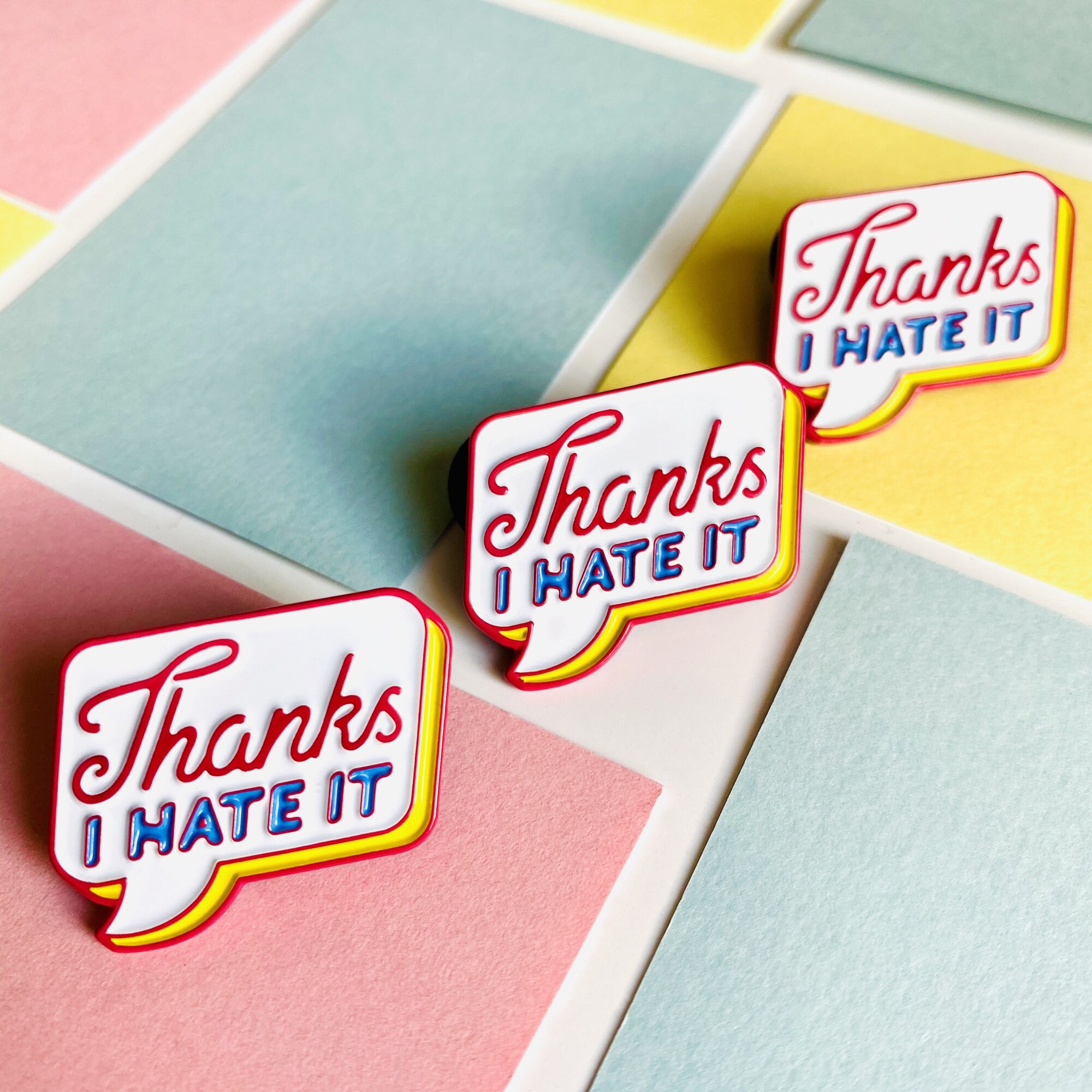 Thanks I Hate It TIHI Reddit Edition Enamel Pin - Etsy UK