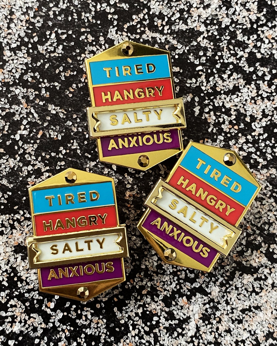 Mood Picker Sliding Enamel Pin | Etsy