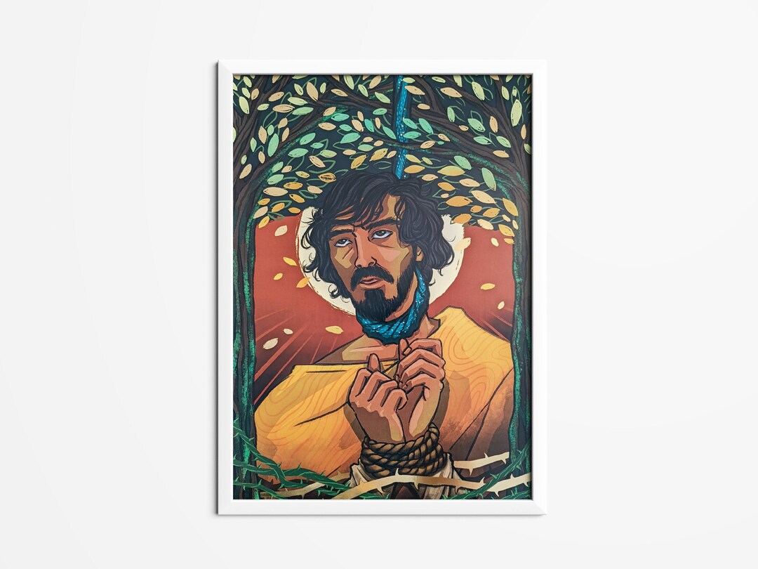 Sir Gawain (green Knight) 11x17 Foil-stamped Poster - Etsy