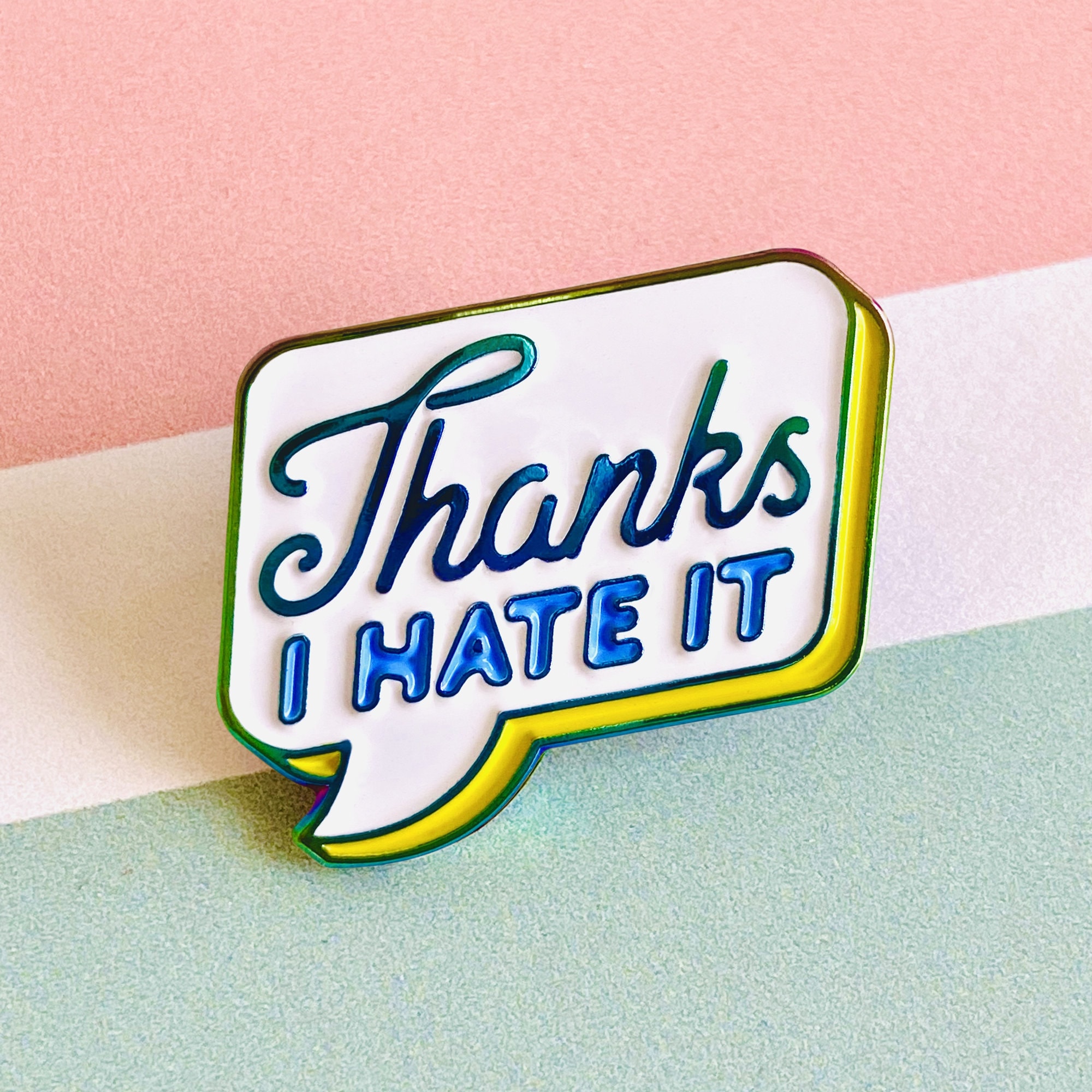 Thanks I Hate It (TIHI Reddit Edition) | Enamel Pin - Etsy Denmark