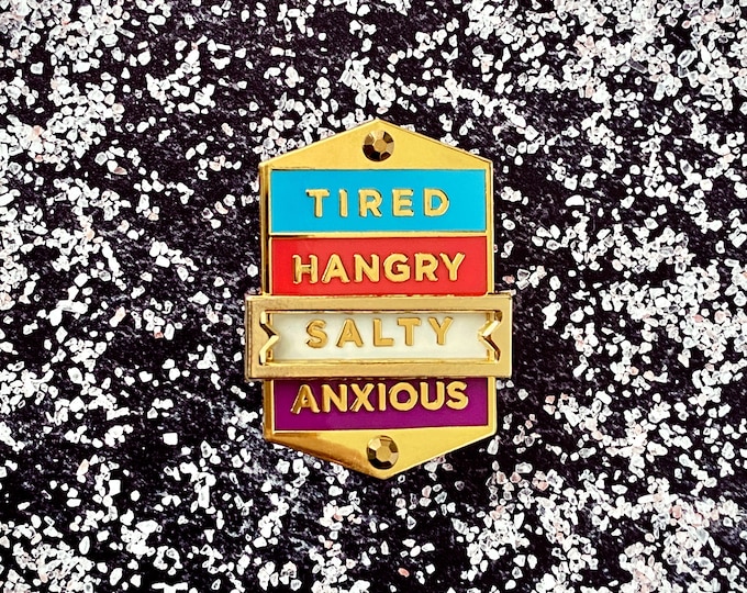 Mood Picker Sliding Enamel Pin - Etsy