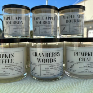 Robinhood Candle Co. ~ Fall Collection Candles - Etsy