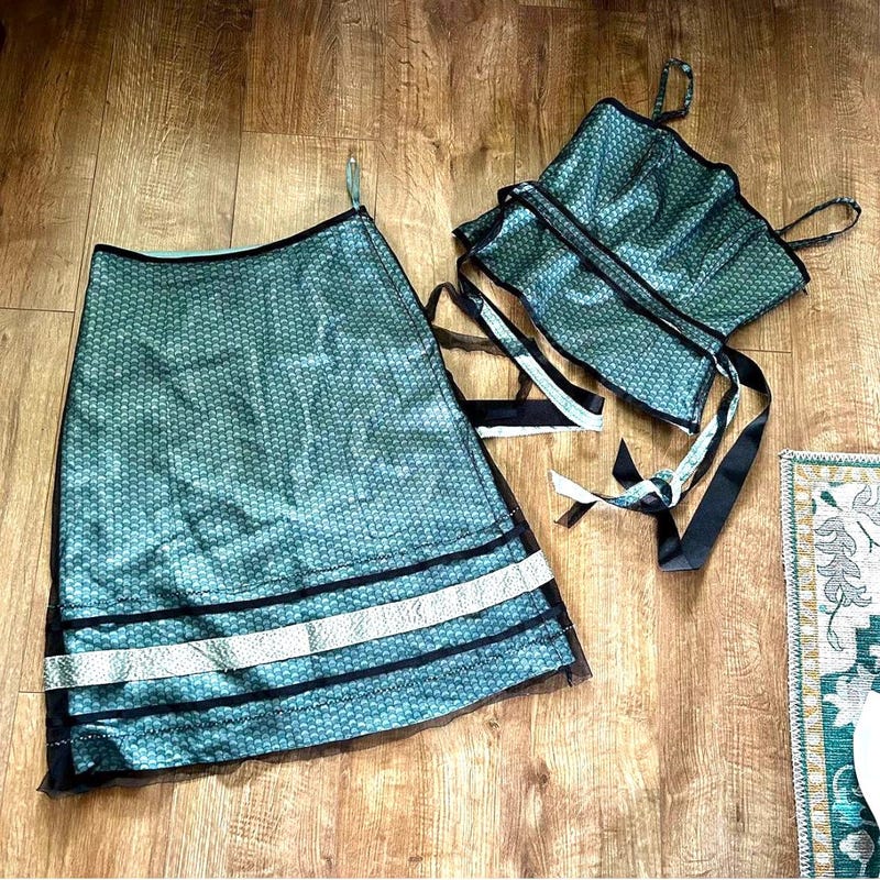 Womens Fish Scale Skirt - Etsy