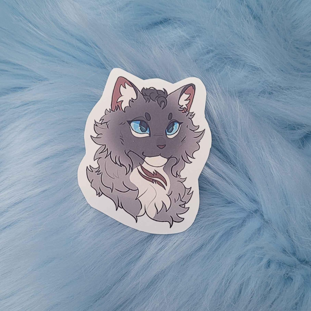 Warrior Cats Sticker Frostpaw Frostdawn Riverclan 2x2 Inch - Etsy