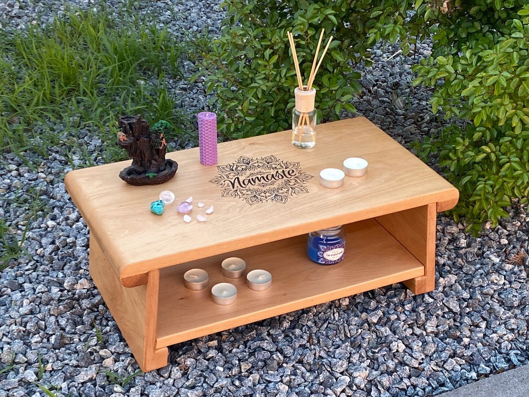 Meditation Table, Meditation Shrine, Prayer Table, Meditation Altar ...