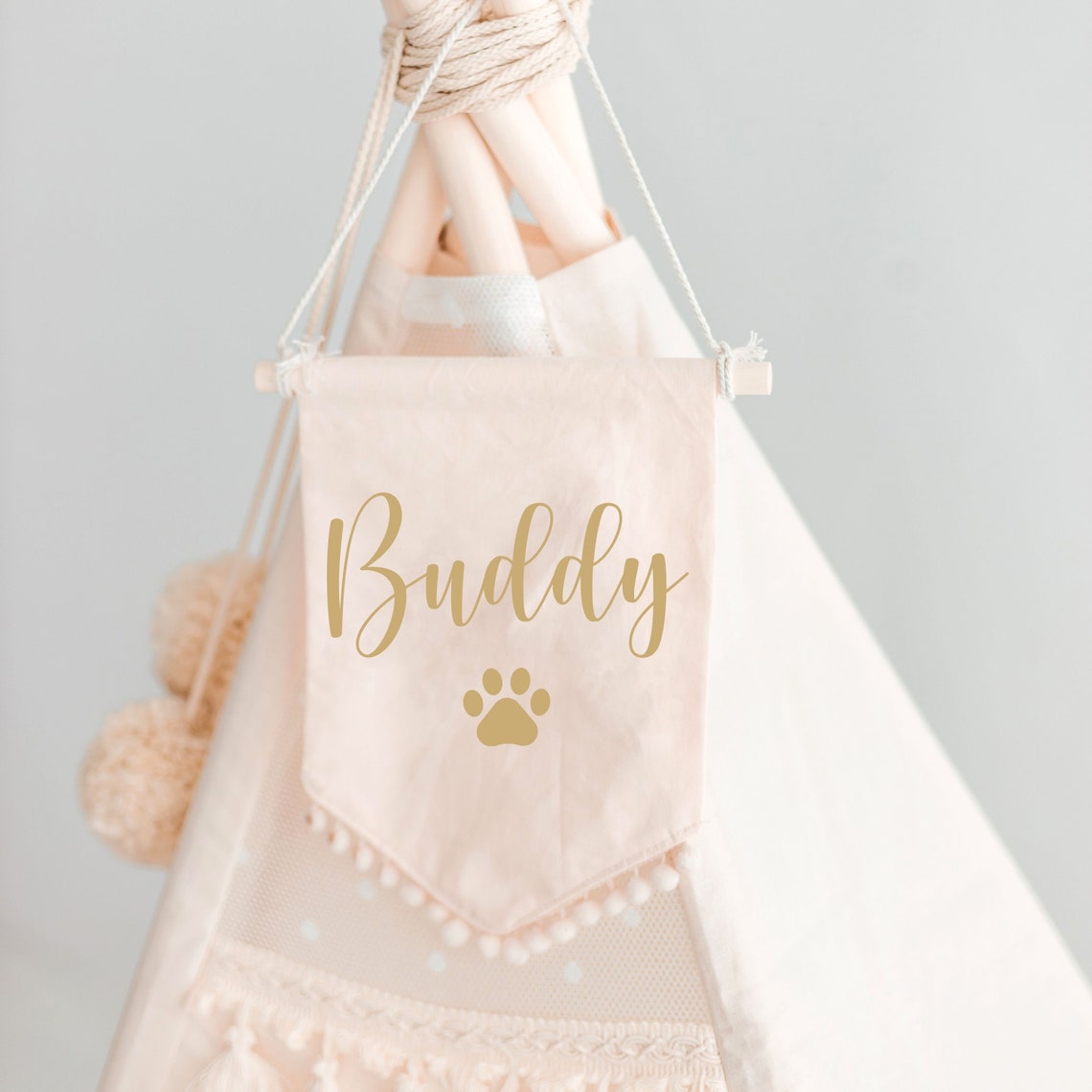 Pet Name Flag Custom Pennant Flag Banner for Dog or Cat | Etsy