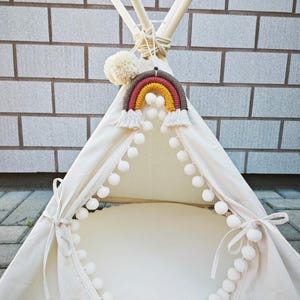 Rabbit Bed, Bunny Bed, Rabbit House, Bunny Teepee, Pet Teepee, Guinea ...