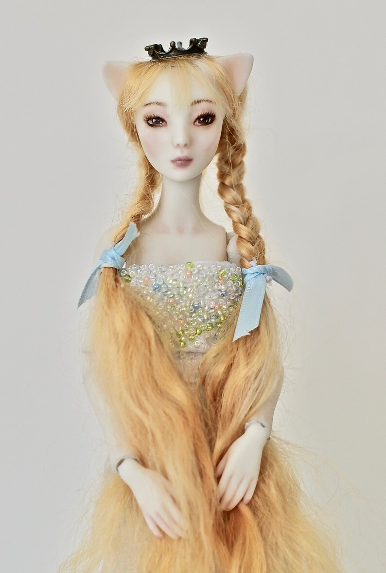 Original Porcelain BJD Fox queen Mamimna - Etsy