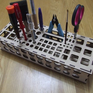 Crafting Worktop Tool Storage Rack - Etsy