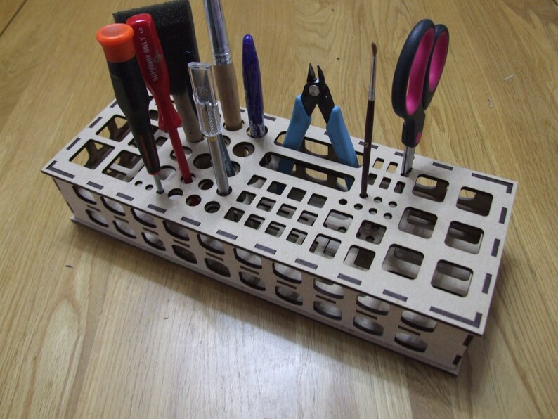Crafting Worktop Tool Storage Rack - Etsy