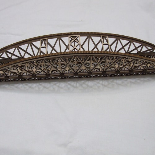 OO Gauge Single Track Girder Bridge by WWS Model Railway MDF - Etsy