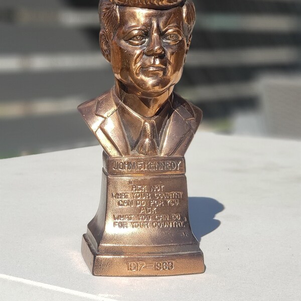 Jfk Kennedy Sculpture - Etsy
